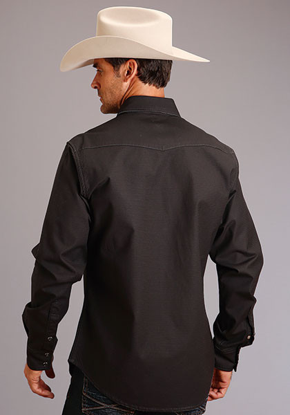 Stetson Shirt ~ CHARCOAL CORDED DENIM SHIRT